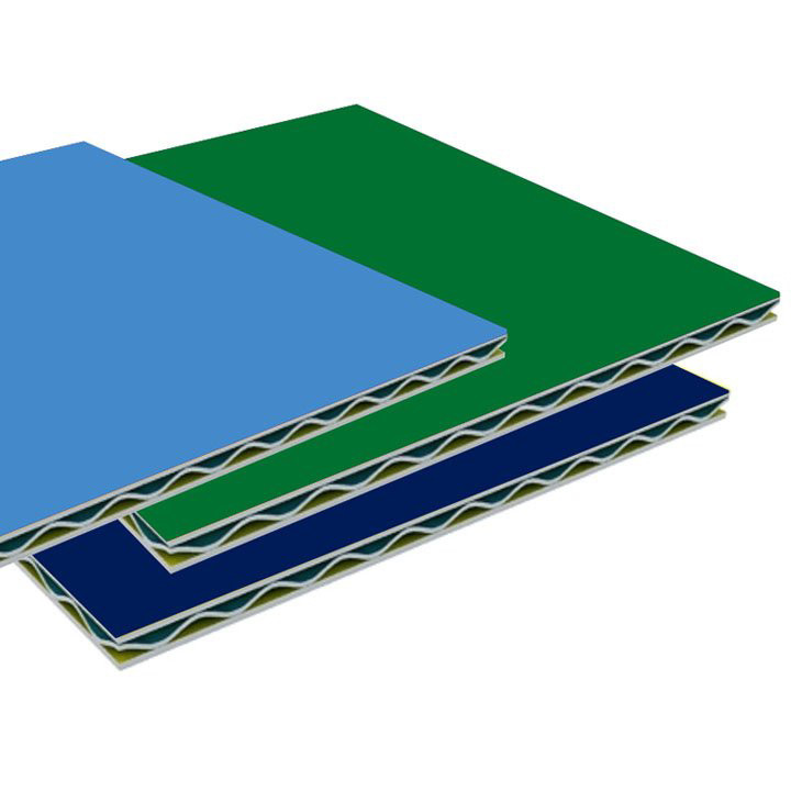 Panel aluminium bergelombang khusus untuk atap / langit-langit / dinding