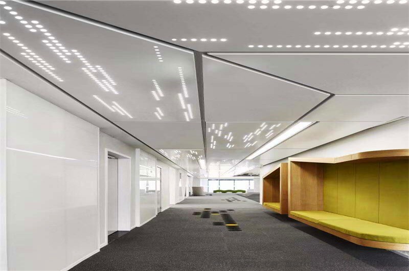 Metal atap Aluminium Cladding Panel dinding interior