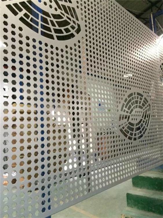 Panel Lapisan Fasad Aluminium Perforated Metal Arsitektur