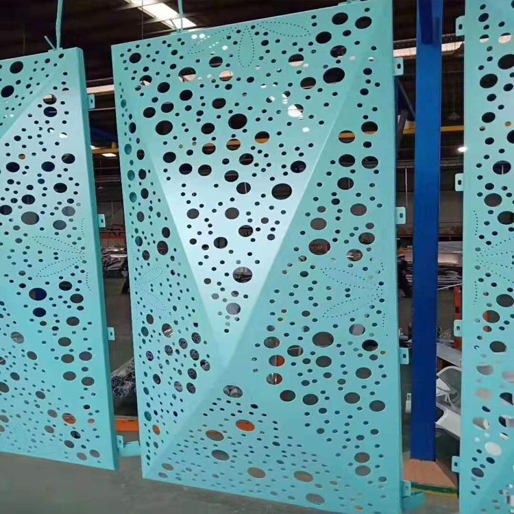 2022 Kualitas tinggi dinding eksterior Arsitektur Perforated Metal ...