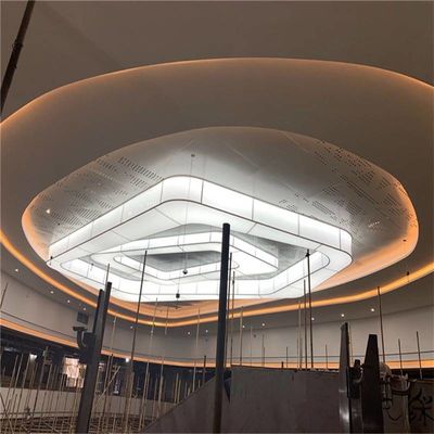 Metal atap Aluminium Cladding Panel dinding interior